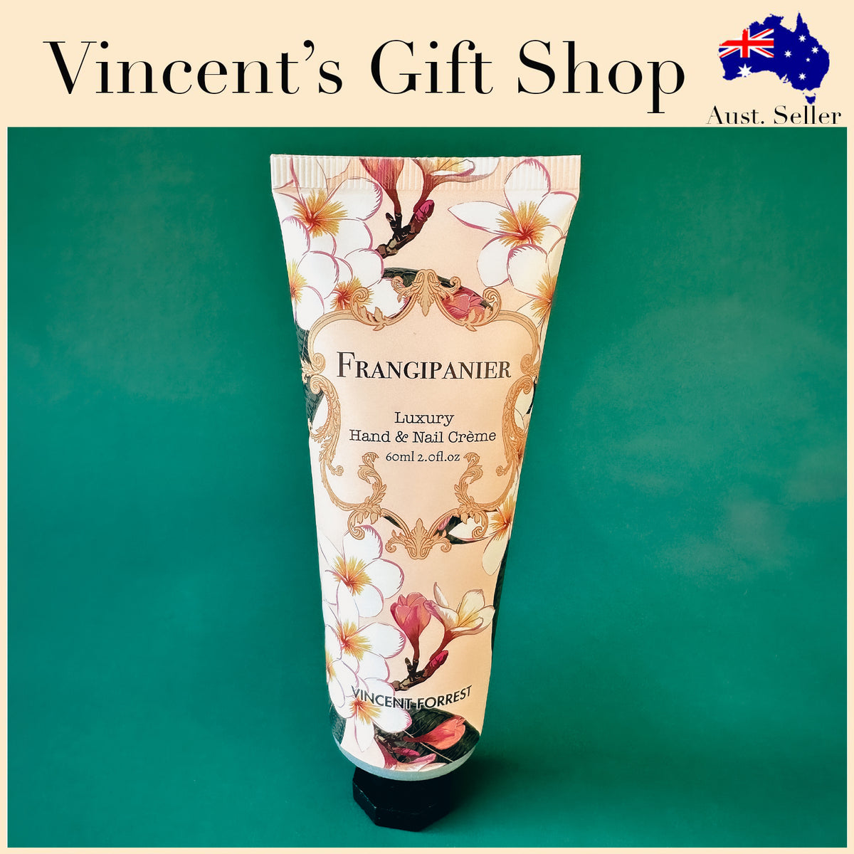 Frangipani Vincent Forrest Hand & Nail Crème – Vincentsgiftshop