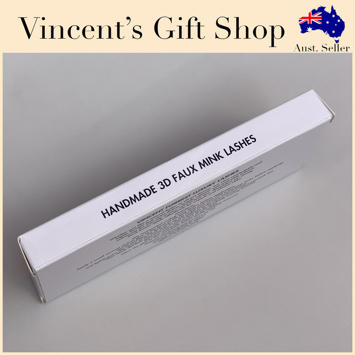Handmade 3D Faux Mink EyeLashes - Vincent Forrest Sydney - F5B ...